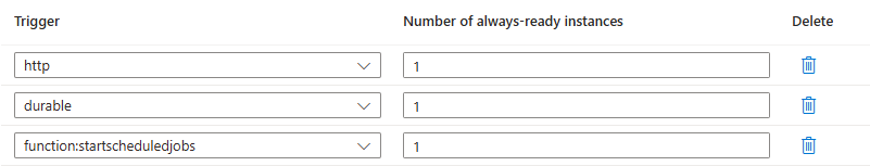 Flex Consumption Function Timer Trigger And Orchestration Queue Trigger