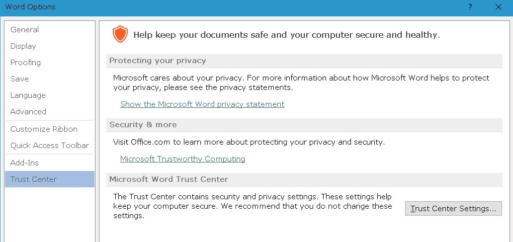 Upgraded to Office 2021 and now I am unable to open my older Word ...