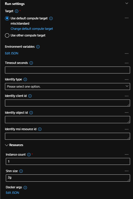 How can I change the environment of my azure ML studio workflow ...