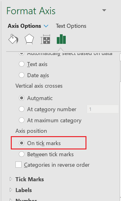 Label and tick mark - Microsoft Q&A