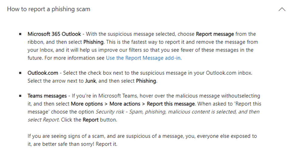 Fake MS Email? - Microsoft Q&A