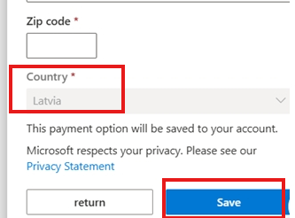Adding new payment method - Microsoft Q&A