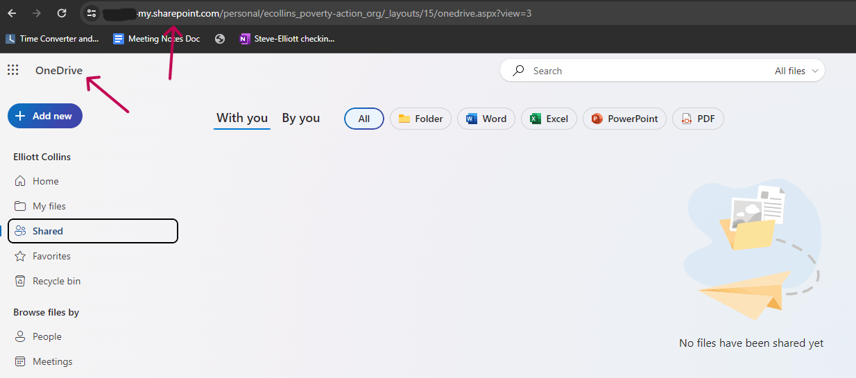 How to share OneNote Notebooks between Work (Sharepoint) and Personal ...