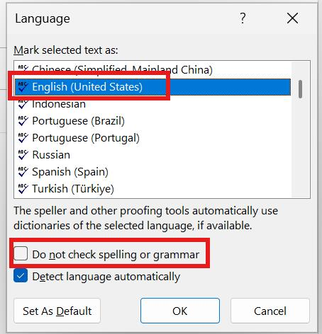 Spell check not working in Outlook - Microsoft Q&A