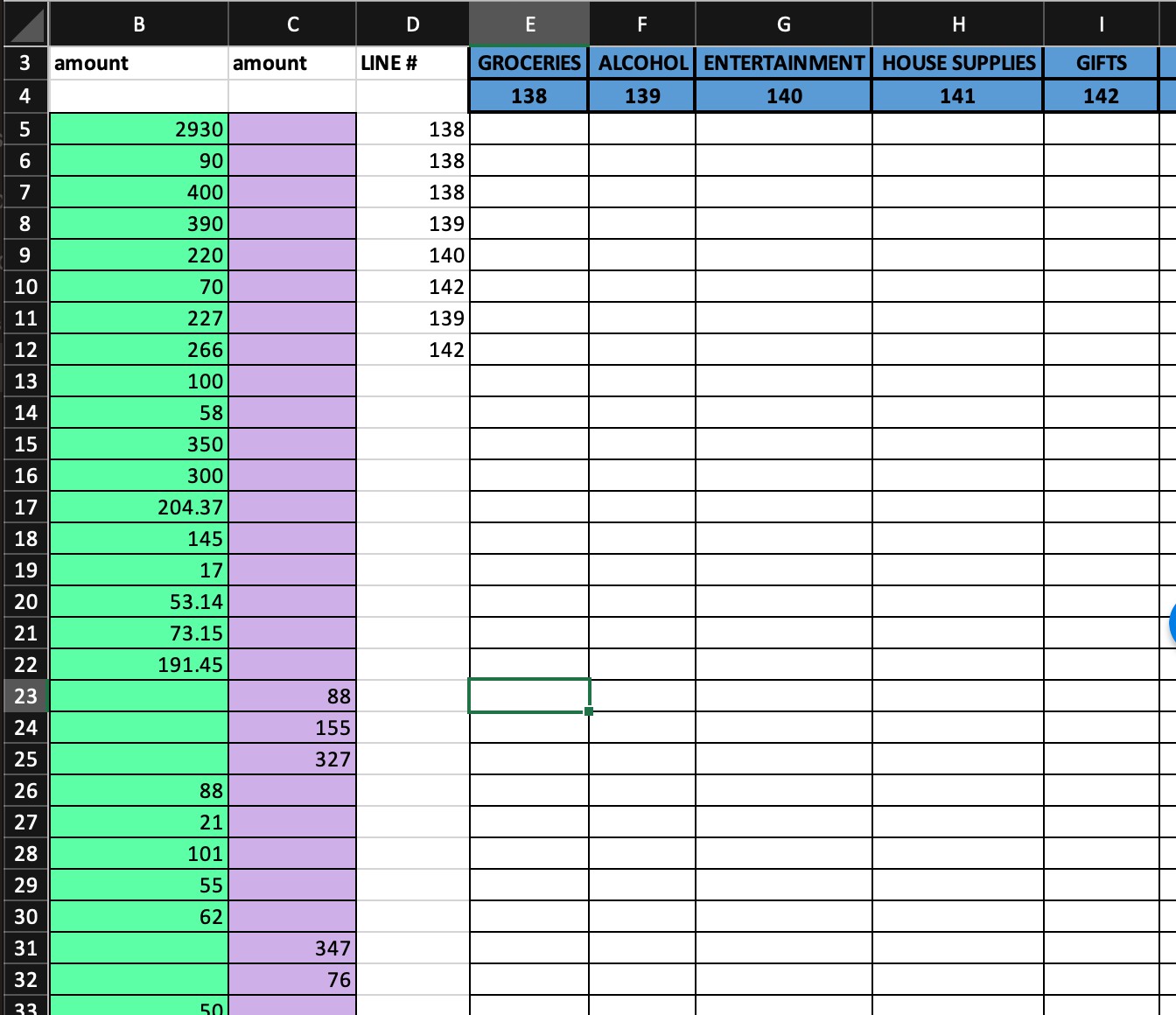 help with formula - carrying over amounts - Microsoft Q&A