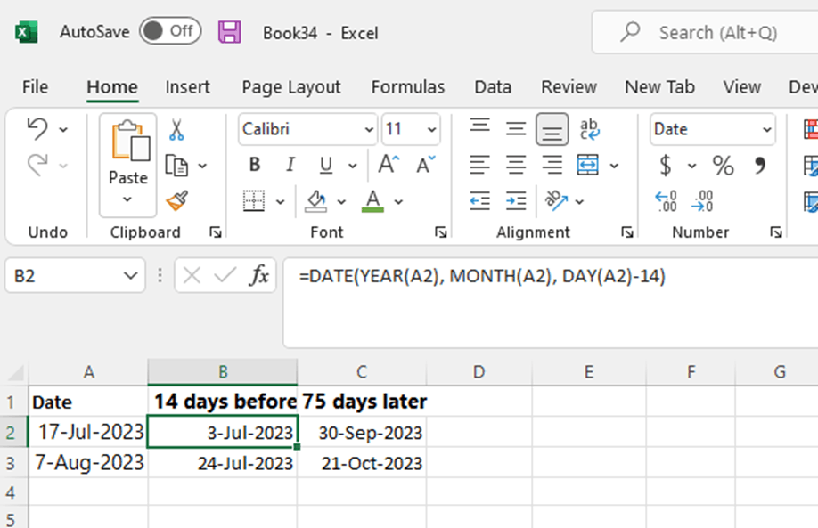 automatic date changes - Microsoft Q&A