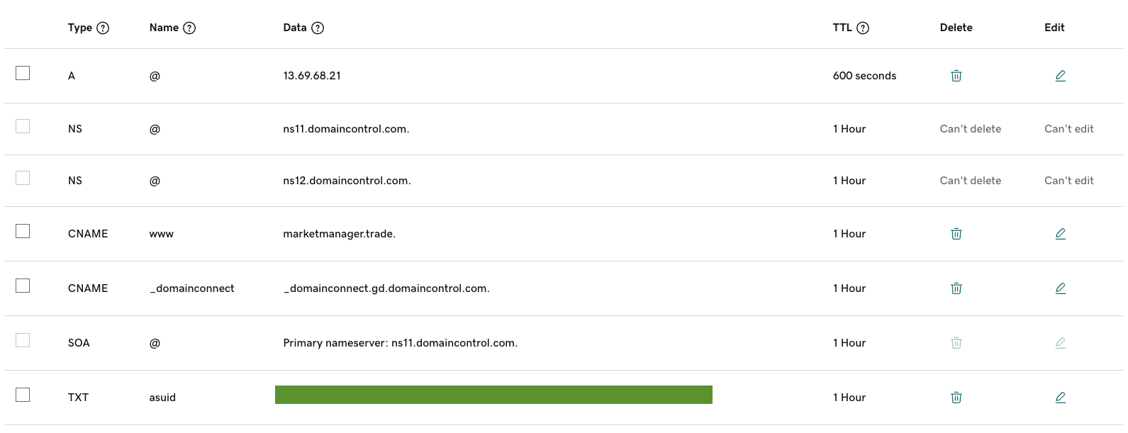 Custom Domain For Azure App Service Not Working Timing Out Microsoft Qanda