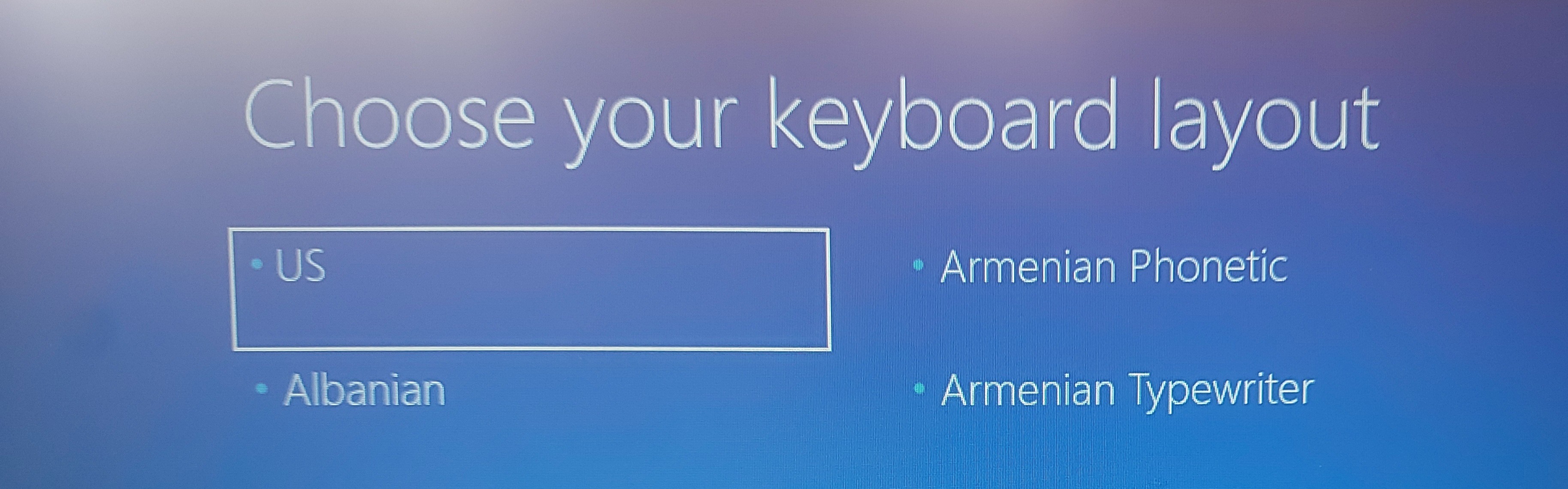 Choose your keyboard layout - Microsoft Q&A