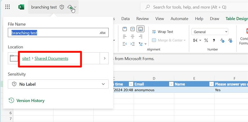 Moving MS Forms - Microsoft Q&A
