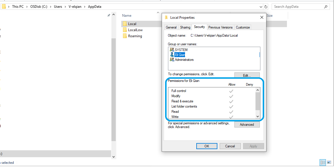 OneDrive error for "Write permissions" - Microsoft Q&A