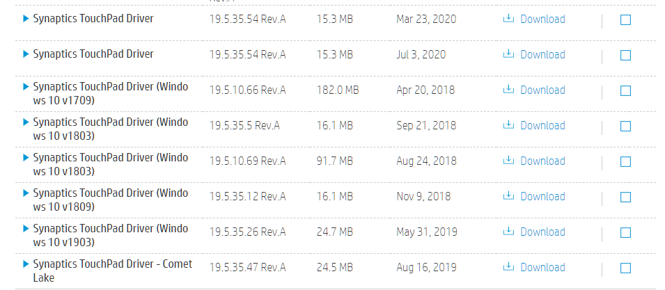 Synaptics SMBus touchpad not in devices - Microsoft Q&A