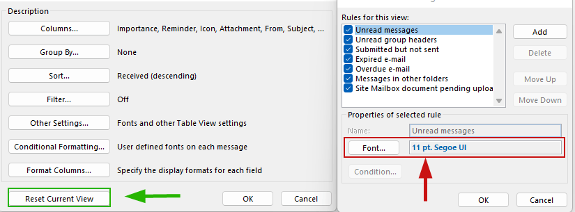 Outlook Dark mode not inverting colors for some folders - Microsoft Q&A