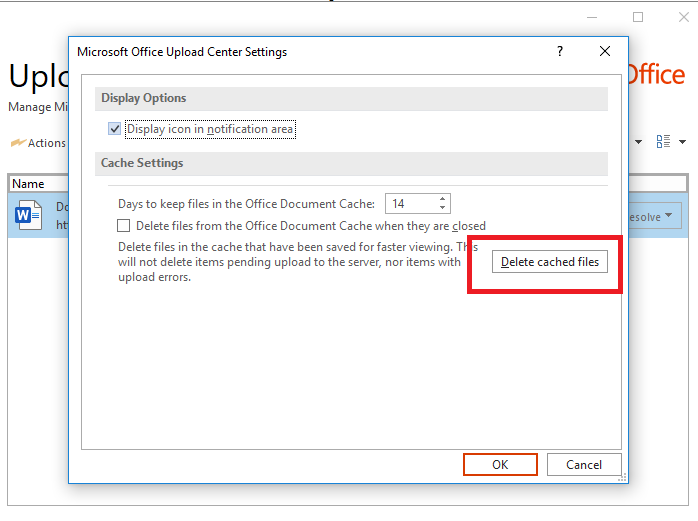 Microsoft Office Upload Center - Cannot Resume Uploads - Microsoft Q&A