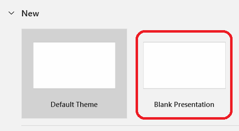 Default Blank Template Issues - Microsoft Q&A