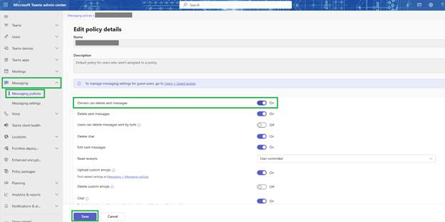 How to delete/hide messages/comments from other team members in TEAMS ...