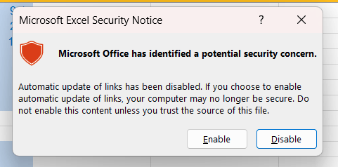 How to restore file with broken links - Microsoft Q&A