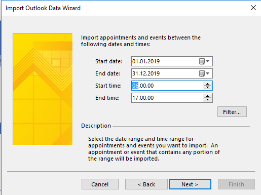 Importing Outlook calender into Visio Professional - Microsoft Q&A