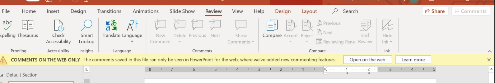 Issue while opening files in Sharepoint online with new comment feature - Microsoft Q&A
