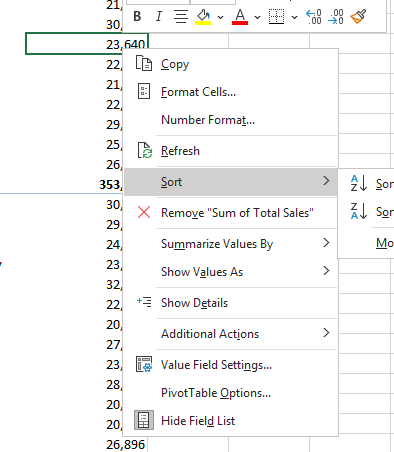 Quick Explore Tool in Excel - Microsoft Q&A