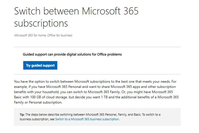 365 Subscription - Microsoft Q&A