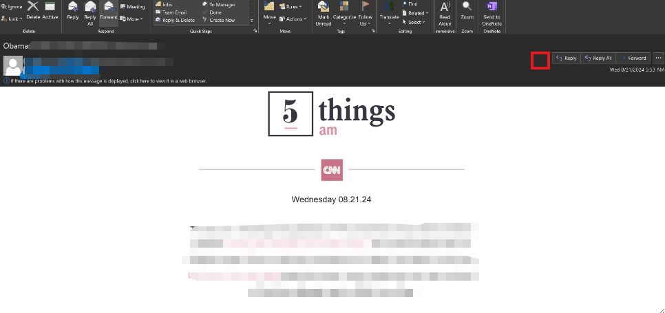 Outlook emails open in white background in Outlook dark mode ...