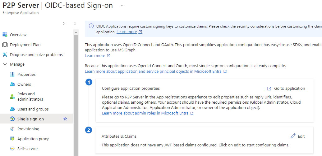 How to renew service principal credential for P2P Server enterprise application? - Microsoft Q&A