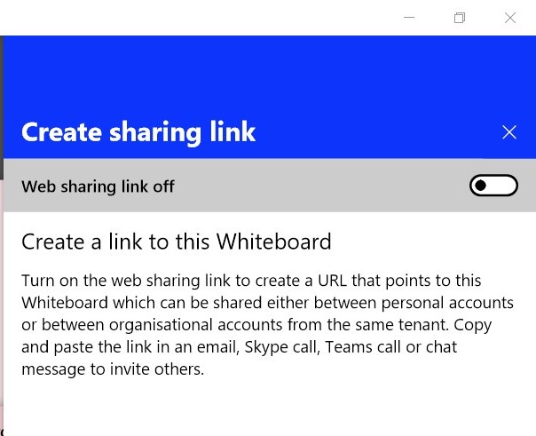 Whiteboard Sharing - Microsoft Q&A