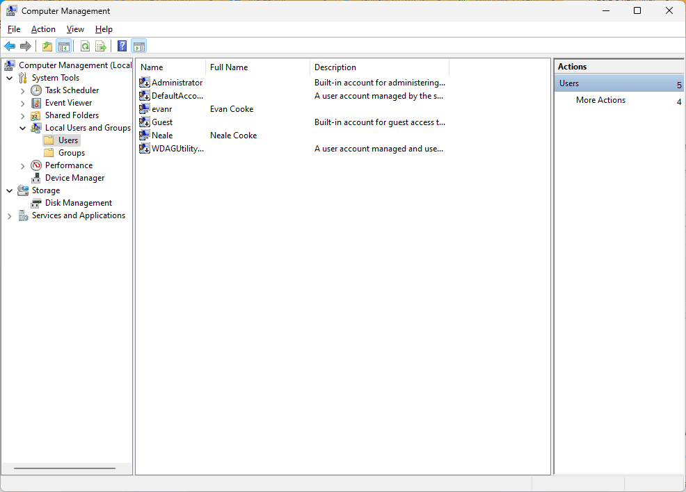 Work account not listed as user account - causing issues - Microsoft Q&A