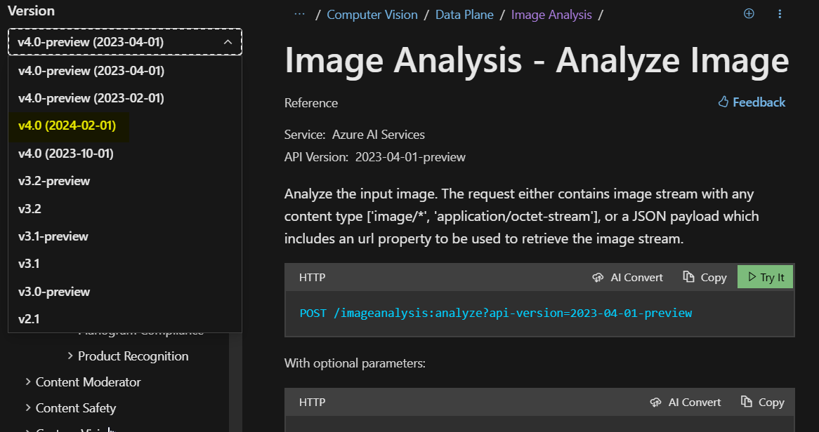 Is Azure Vision API 4.0 product recognition being retired in Jan 25 ...