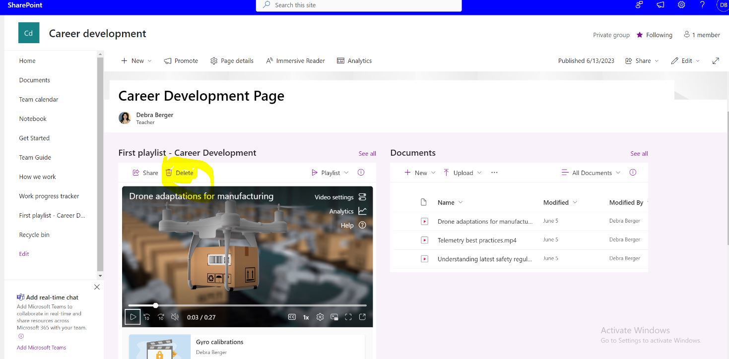How to publish a playlist to an entire team or organization ...