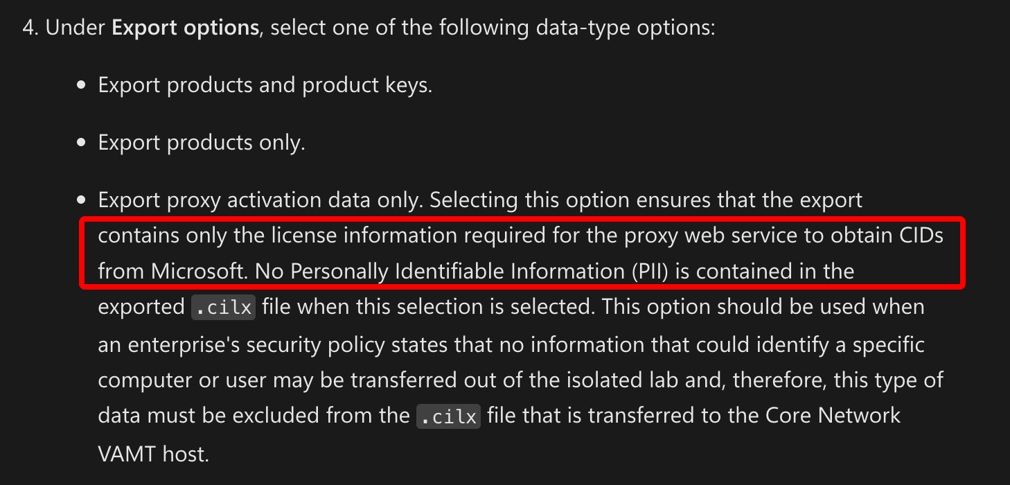 VAMT 3.1 on Windows Server 2016 issue activating Windows 10 through proxy - invalid pointer ...