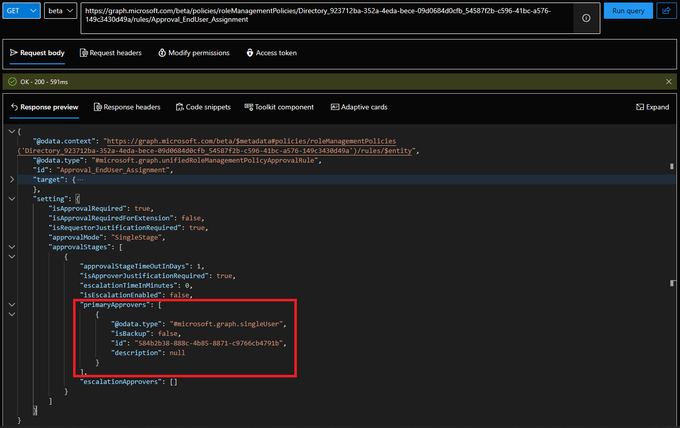 Exporting Azure PIM Approvers - Microsoft Q&A