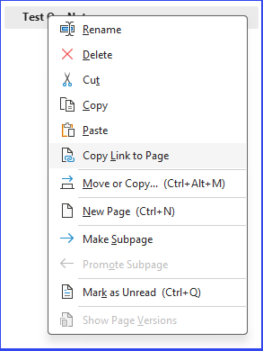 Unable to copy Link to Section on OneNote and past it on Teams ...