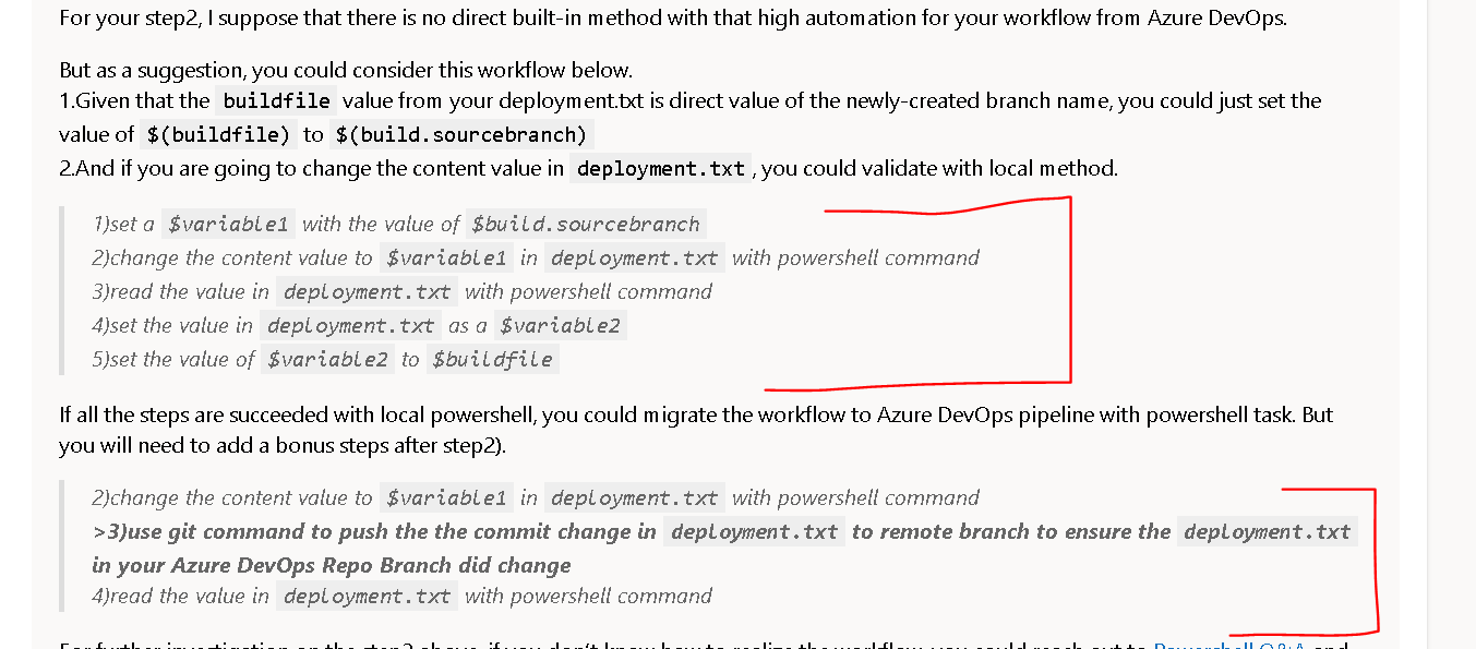 Powershell command/script to change the content value to variable and ... Powershell command/script to change the content value to variable and ...