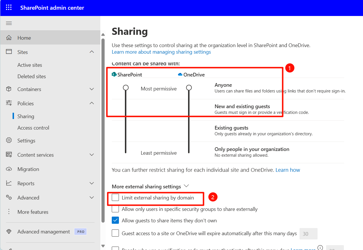 Issue with External Sharing in SharePoint - Microsoft Q&A