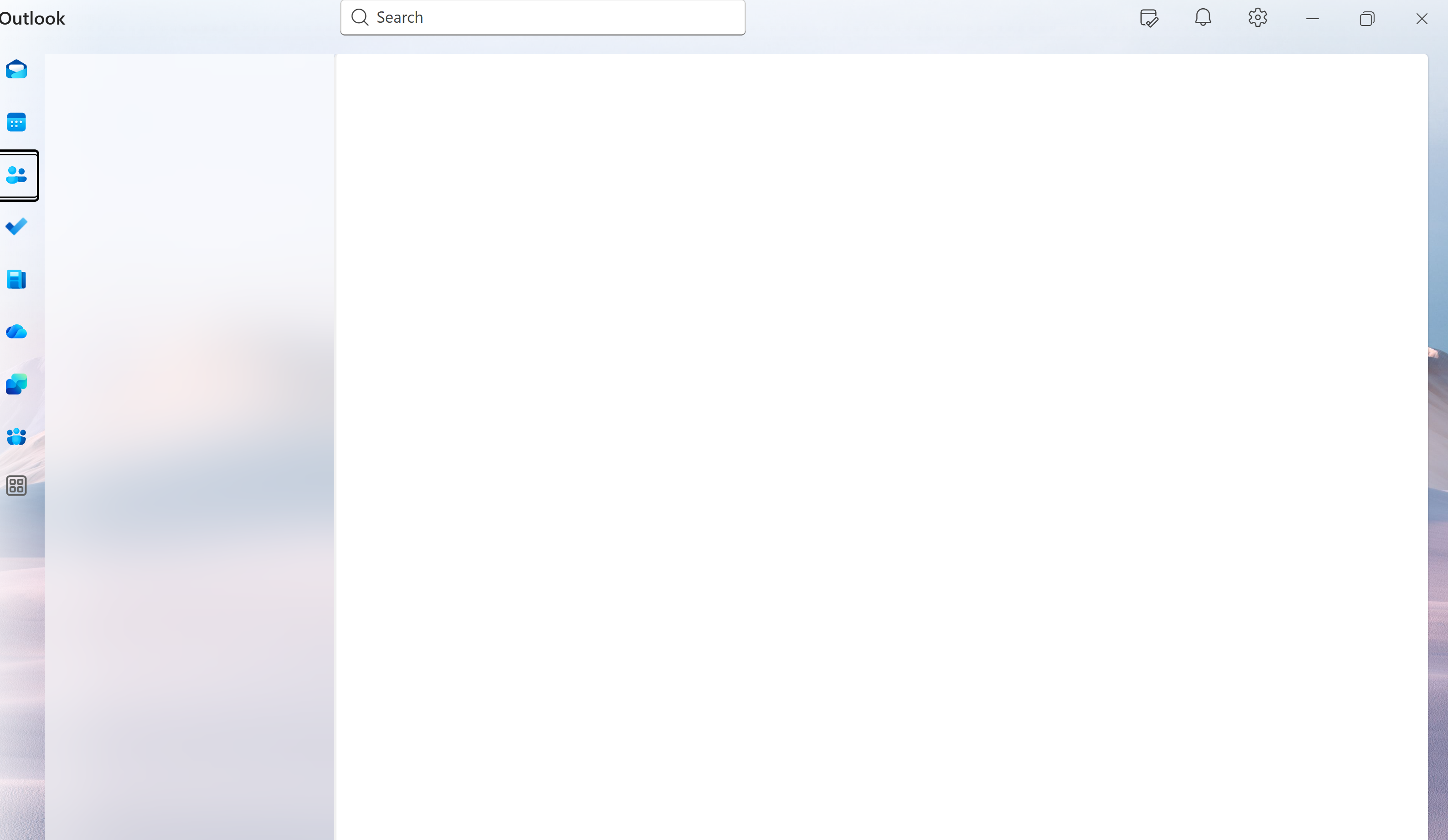 People panel in new Outlook is completely blank - Microsoft Q&A