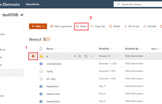 How do I make specific folders in SharePoint Online accessible to ...