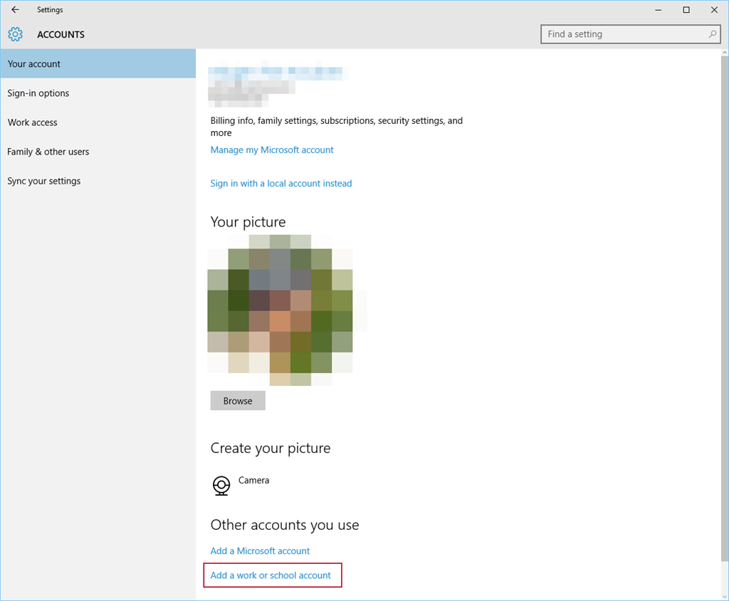 Error when adding work/school account in Windows 10 - Microsoft Q&A