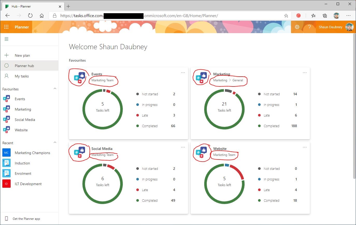 Select an existing plan is greyed out on SharePoint Planner web part ...