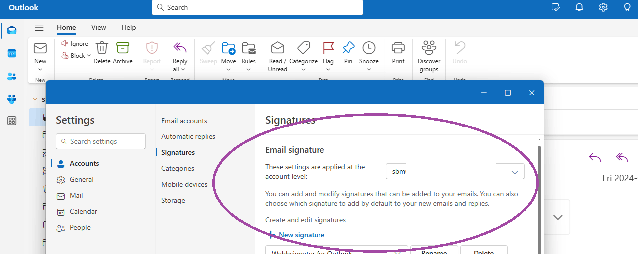 Problem with removing old signatures in Outlook - Microsoft Q&A