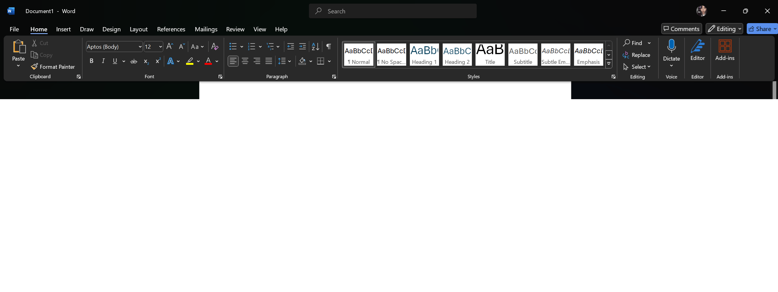 How to show the ribbon bar in Microsoft Word - Microsoft Q&A