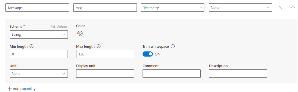View telemetry data in IoT Central Application - Microsoft Q&A
