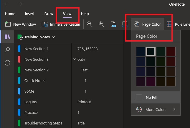 OneNote Textbox Background Colour - Microsoft Q&A