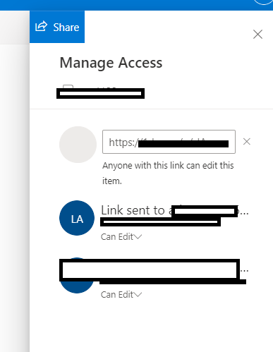 If I send someone link to a document saved to OneDrive with edit option ...