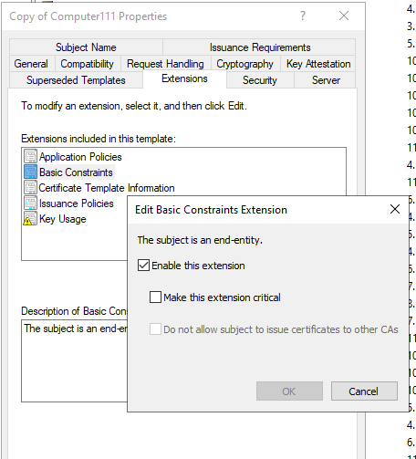 Microsoft Windows CA server (Certificate Authority) - Microsoft Q&A