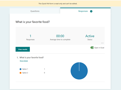 Forms response collection - Microsoft Q&A