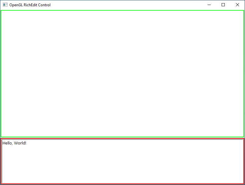 RichEdit's text not visible when window first pops up. - Microsoft Q&A