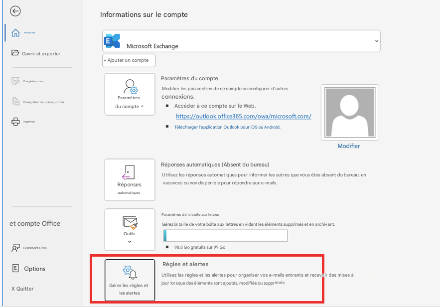 je ne vois plus mes mails dans ma boite de reception - Microsoft Q&A