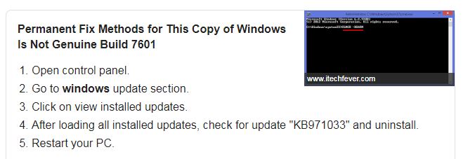Windows 7 suddenly 'not genuine' - Microsoft Q&A