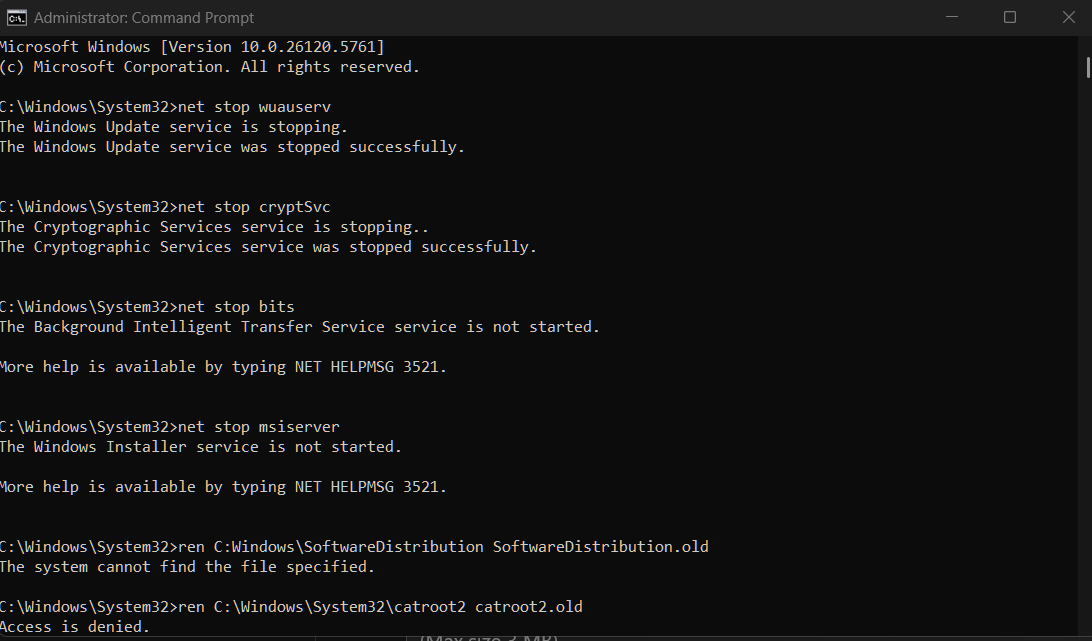 How to fix Insider Update install error 0x80070002 and DISM error code 0x800f0915 - Microsoft Q&A